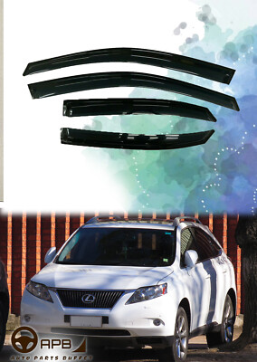 For Lexus RX-350 2010-2015 Deflector Window Visors Guard Vent Weather ...