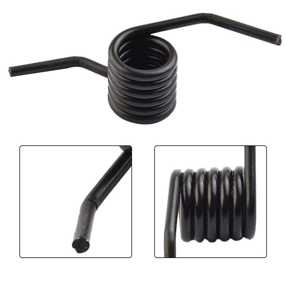 Practical To Use Torsion Spring Torsion Spring 1pcs Black Hydraulic ...