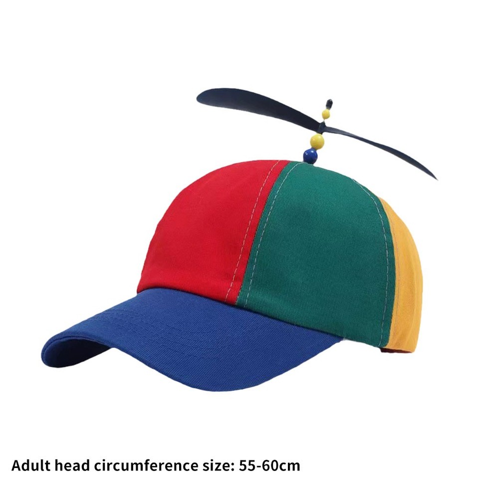 Propeller Helicopter Hat Clown Cap Jester Tweedle Dee Tweedle Dum ...