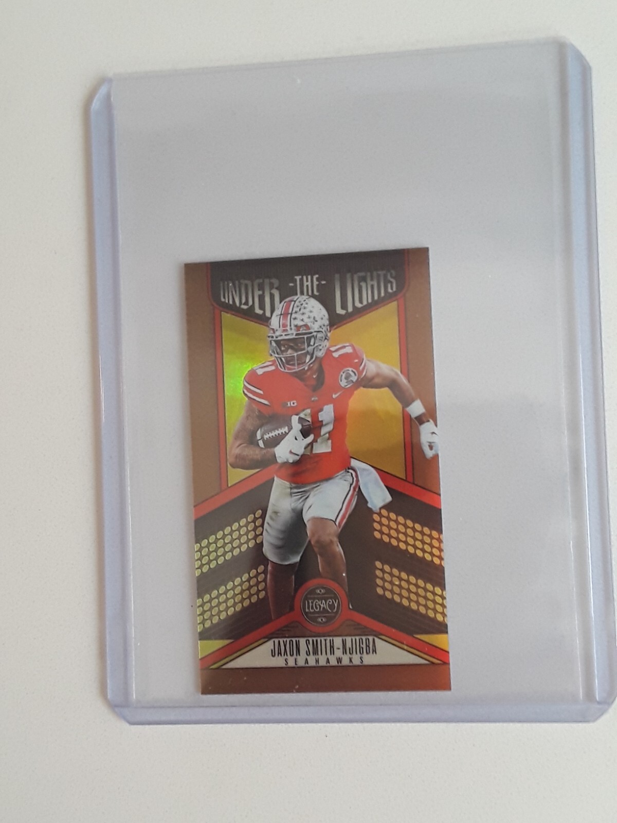 2023 LEGACY JAXSON SMITH-NJIGBA UNDER THE LIGHTS ROOKIE MINI SP#8/75 ...