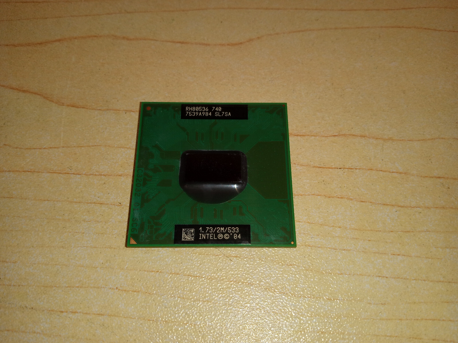Intel Pentium M Processor 740 - RH80536 CPU! | eBay