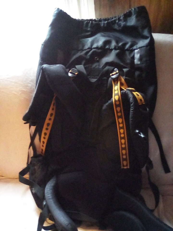 Eureka! Hiking Backpack Outdoor Adventure Gear Yellow Black Large | eBay