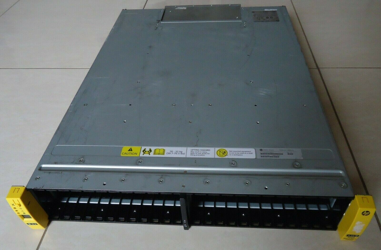 HP 3PAR StoreServ 7200 2 Node Storage Array System - Enterprise Storage ...