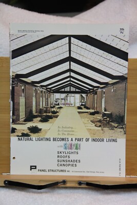 PAM Co Portland Oregon Plastic Dome Skylight Sky Light Brochure 16pp ...