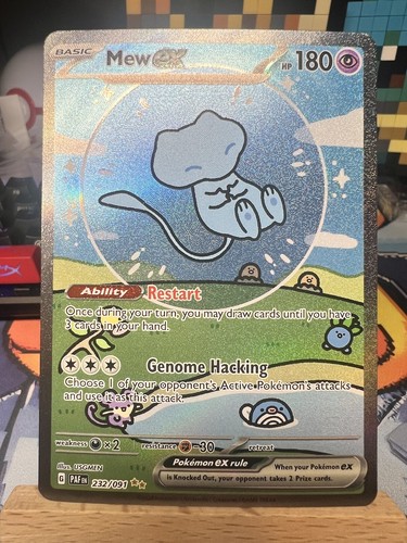 Bubble Mew ex 232/091 Sv: Paldean Fates Holo Near Mint Pokemon TCG Rare ...