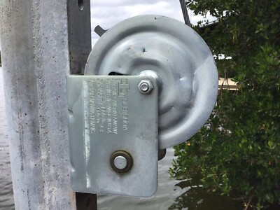 Used Galvanized Boat Davits With Whinches And Cables | eBay