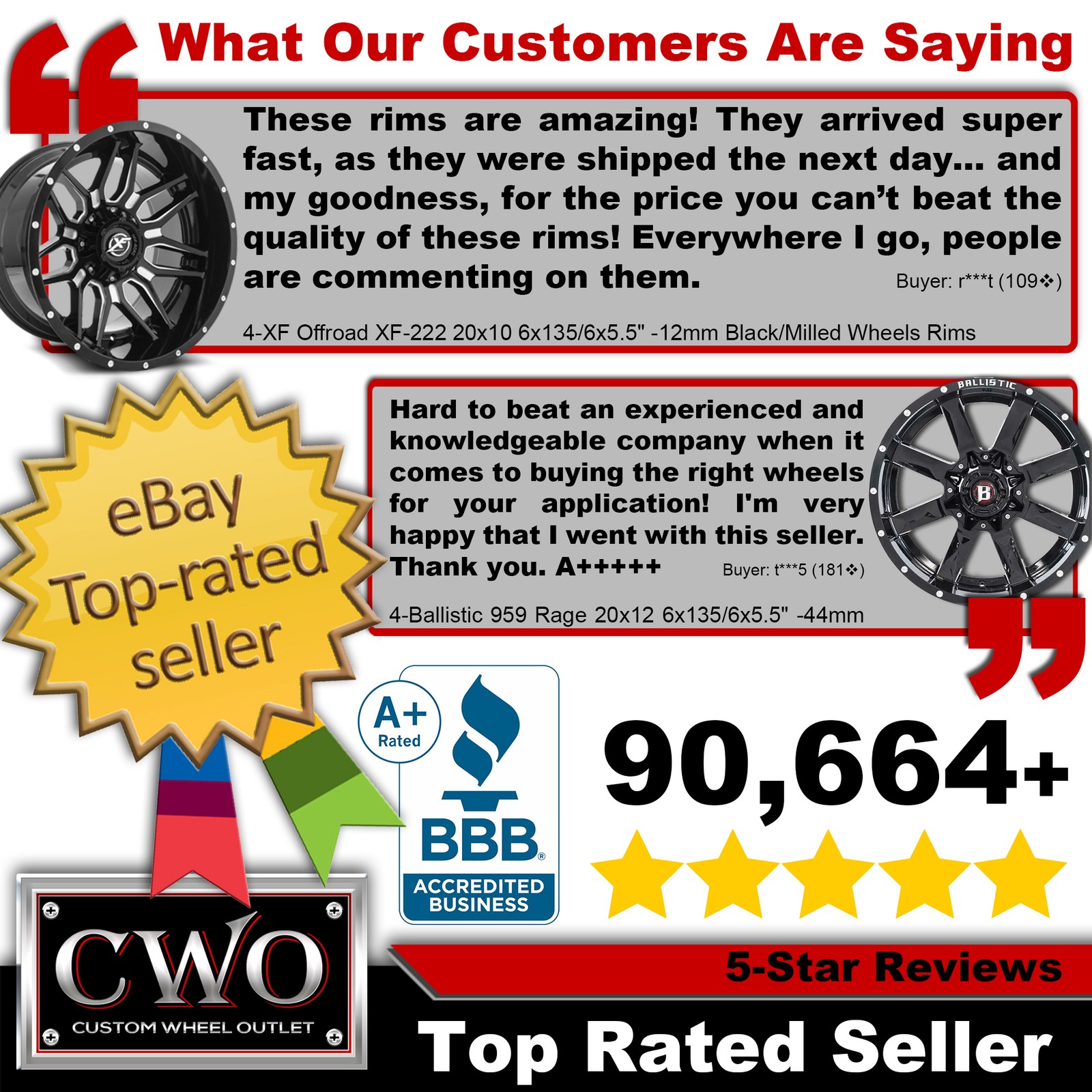 (Set of 4) Cavallo CLV-53 22x9.5 6x135/6x5.5" +25mm Nano Chrome Wheels ...