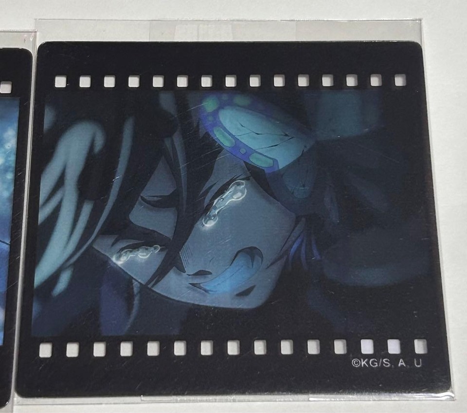 Demon Slayer Doma Clear Film Style Cards 2pcs Dining Fun Lottery ...