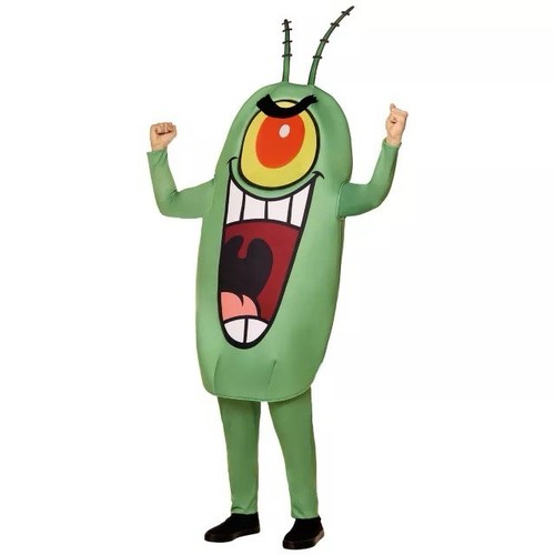 01845973 Spirit Halloween Adult Plankton Costume SpongeBob SquarePants ...
