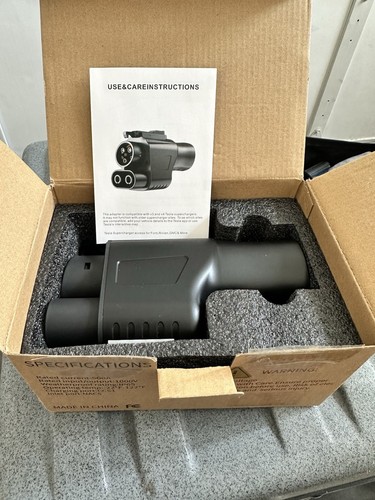 NACS to CCS1 EV Supercharger Adapter for Rivian Mach-E Chevy Blazer ...