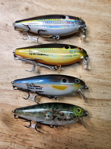 4 Excalibur Bill Dance Swim'N Image Lures Jimmy Houston | eBay