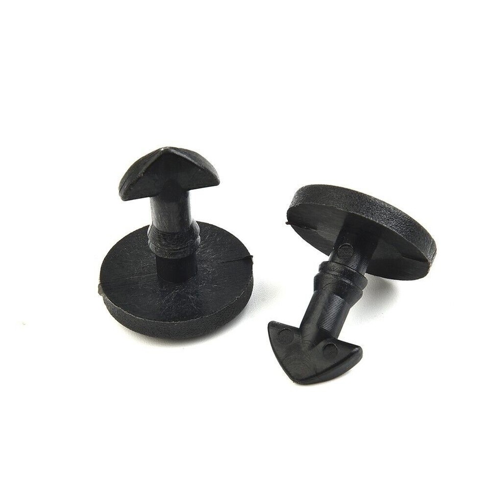 Black Plastic Car Clips Cover Clip Rear Bumper Tow Bar Cover Clip ...
