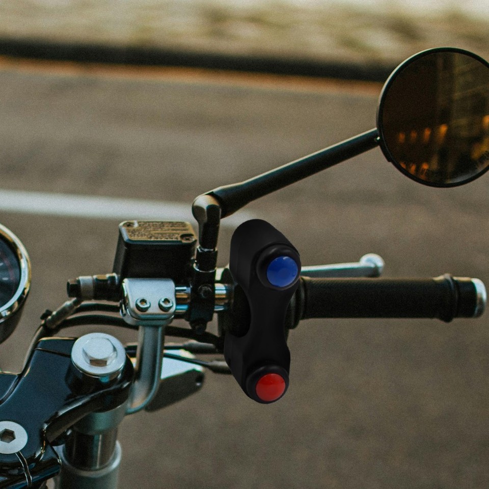 Motorcycle Handlebar Switch Horn Switch Motorcycle 2 Buttons Horn ...