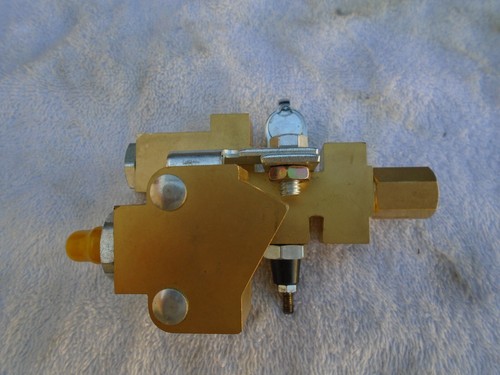 1970-1971 Mopar E-Body 2pc Disc Brake Distribution Brass Block ...
