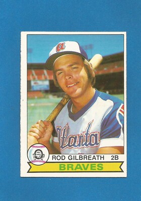 Rod Gilbreath 1979 O-PEE-CHEE OPC MLB Baseball #296 (NM)(OC) Atlanta ...