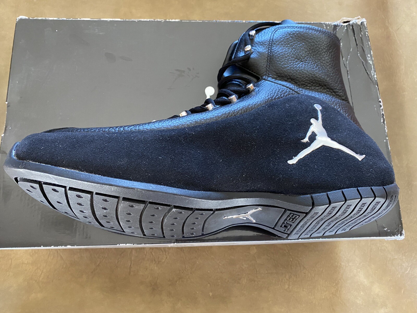 JORDAN BOXER NIKE ROY JONES JR. BOXING BOOT BLK SZ12 NWB SUPER RARE | eBay