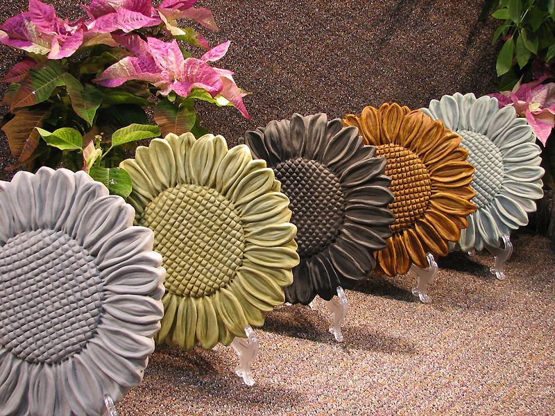 Sunflower Mosaic Stepping Stone Personalized Garden Stepping Stone