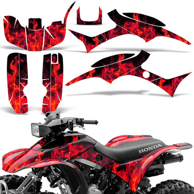 Graphic Kit Honda TRX300EX ATV Quad Decal Sticker TRX 300 EX 93-06 ICE ...
