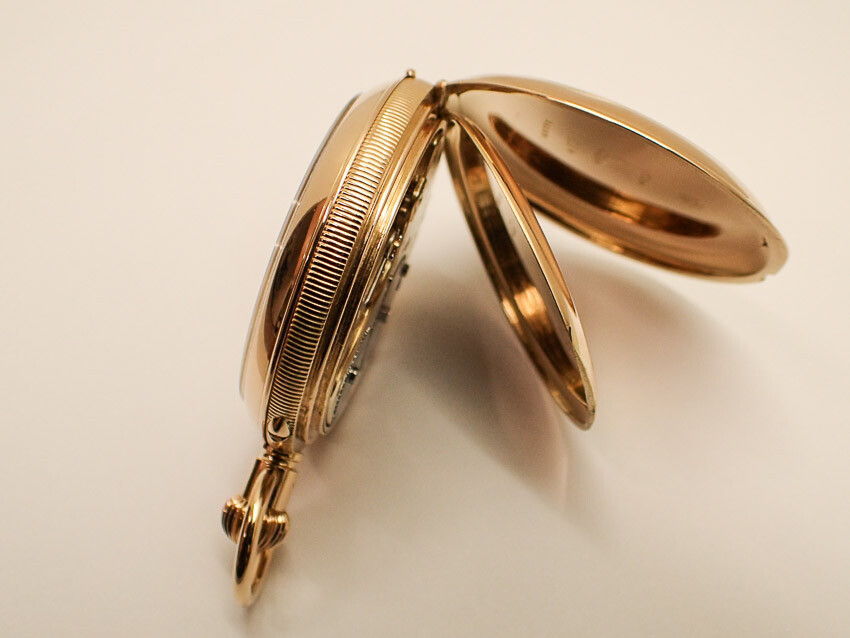 JULIUS ASSMANN GLASHÜTTE LEPINE GOLD TASCHENUHR 1A QUALITÄT 52mm 103g ...