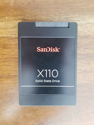 SanDisk X110 SSD 256GB Internal 4000RPM 2.5" (SD6SB1M-256G-1022I) SSD ...