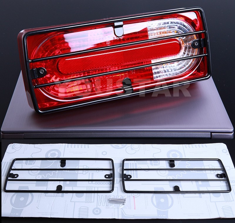 US STOCK G Wagon Set Rear Light & Indicator Guards for Mercedes W463 | eBay