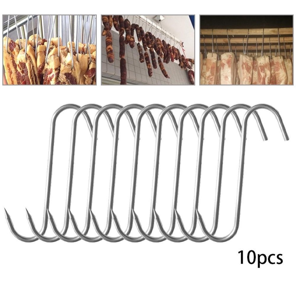 hanging Meat Meat Hook Railing Hook Butcher Hook Butcher Hooks Kitchen ...