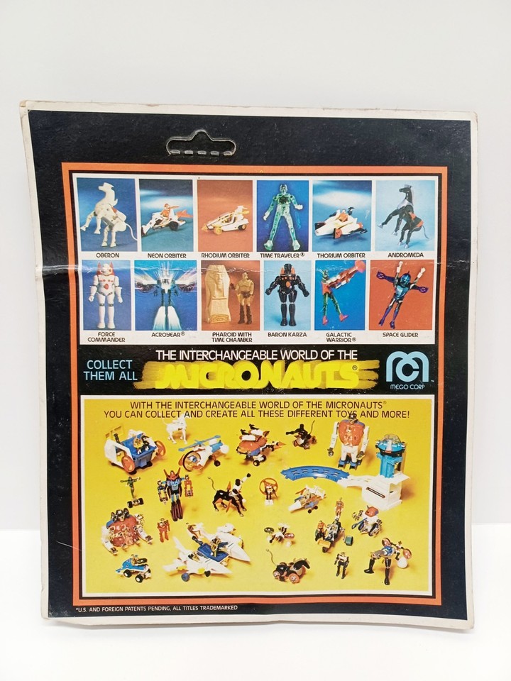 Mego Micronauts Gray Pharoid Vintage 1977 New Sealed Fantastic Rare ...