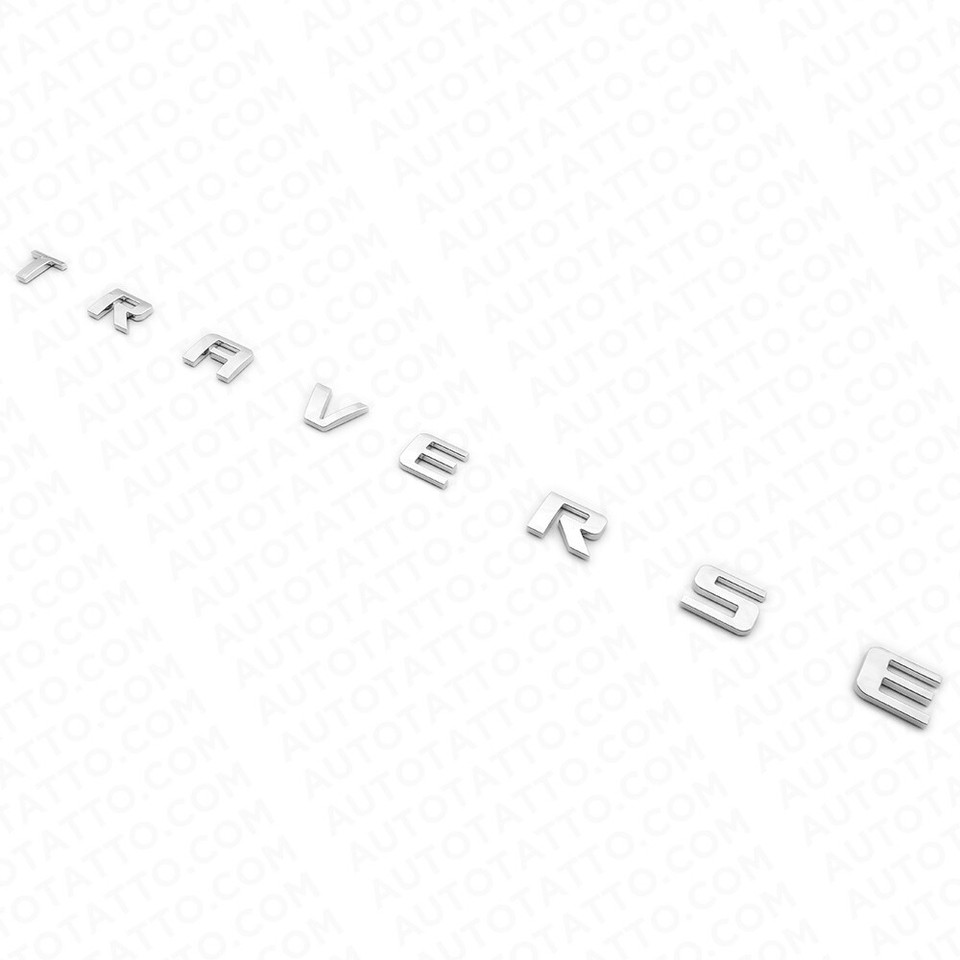 Chevy Traverse Front Door Left or Right Badge Nameplate Logo Emblem ...