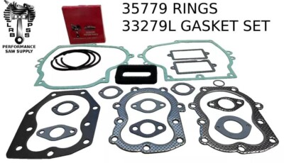 COMPLETE GASKET SET 33279L, 35779 FITS TECUMSEH 8 & 10 HP HM100 HM80 ...