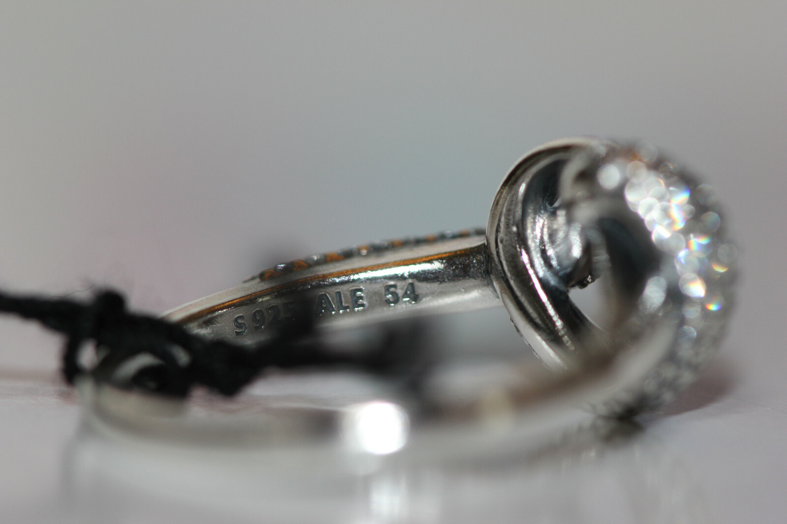 NIB PANDORA 2019 KNOTTED HEART RING 198086cz *CHOOSE SIZE* POUCH BAGTAG ...