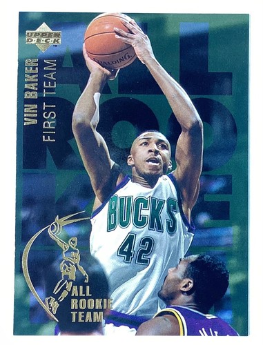 1994-95 Upper Deck #3 Vin Baker Milwaukee Bucks | eBay