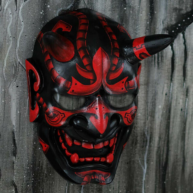 Traditional Japanese Demon Mask