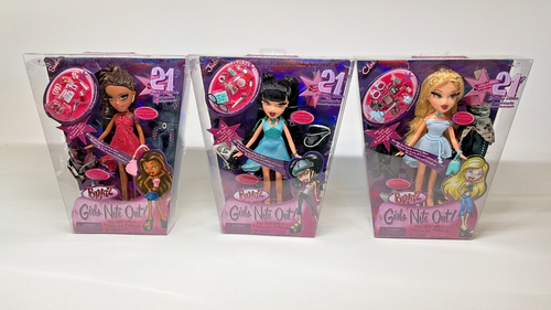 2022 Bratz 21st Birthday Edition Girl's Nite Out Sasha, Jade, Cloe LOT ...