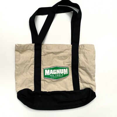 Magnum Oil Tools Reusable Canvas Tote Shopping Bag Promo | eBay