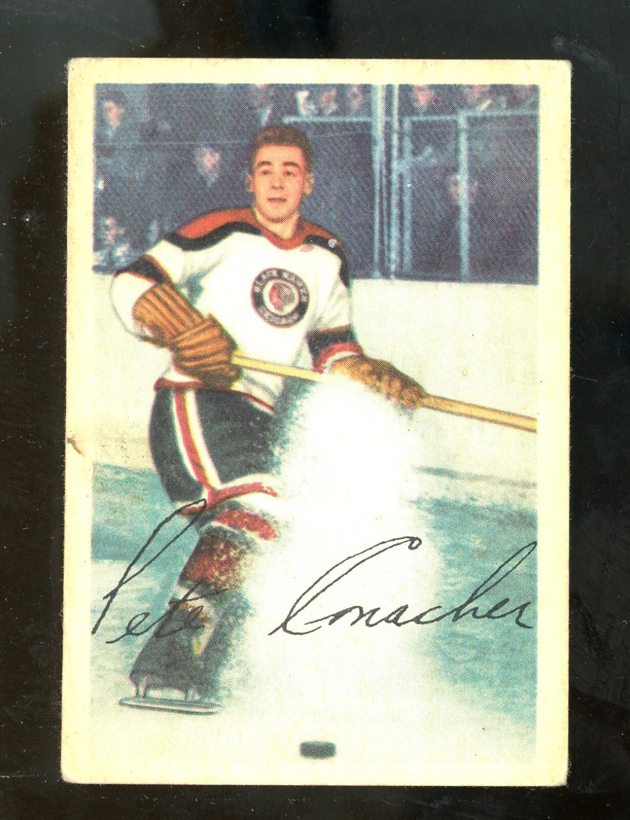 Pete Conacher 1953-54 Parkhurst #70 hockey card AB-9584 | eBay