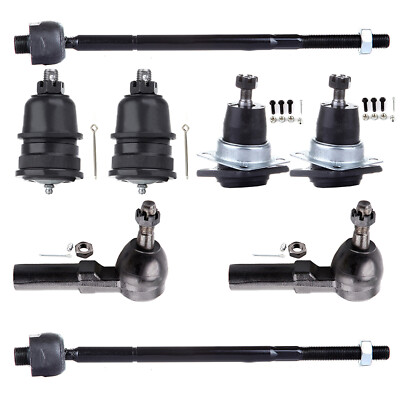 8 Suspension&Steering Part Ball Joint Tie Rod End For 1993-2002 Pontiac ...