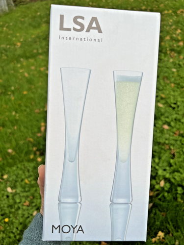 LSA Moya Glass Champagne Flutes New in Box 170ml Boxed Fizz | eBay UK