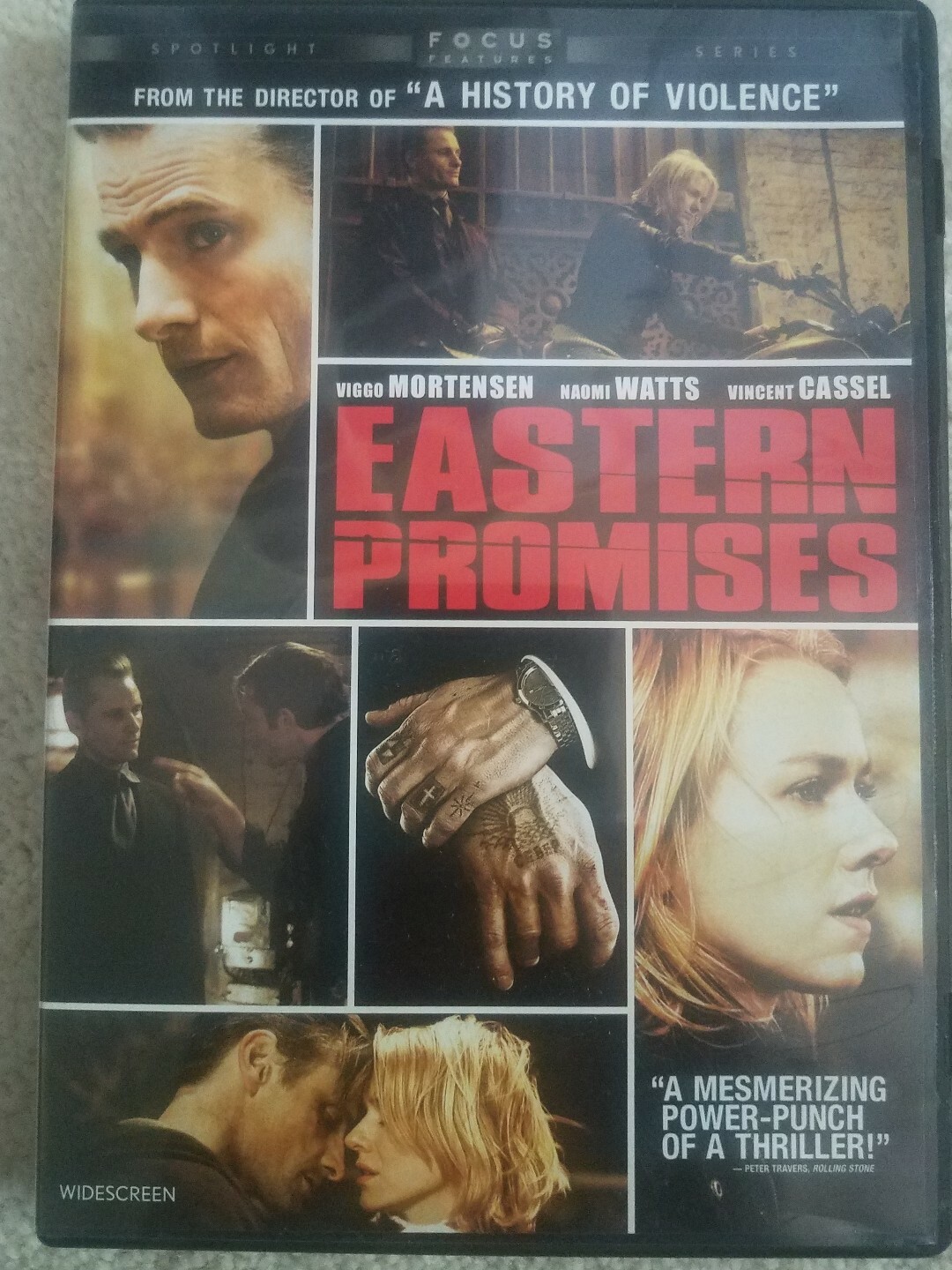 Eastern Promises (DVD, 2007, Widescreen) 25193330024| eBay