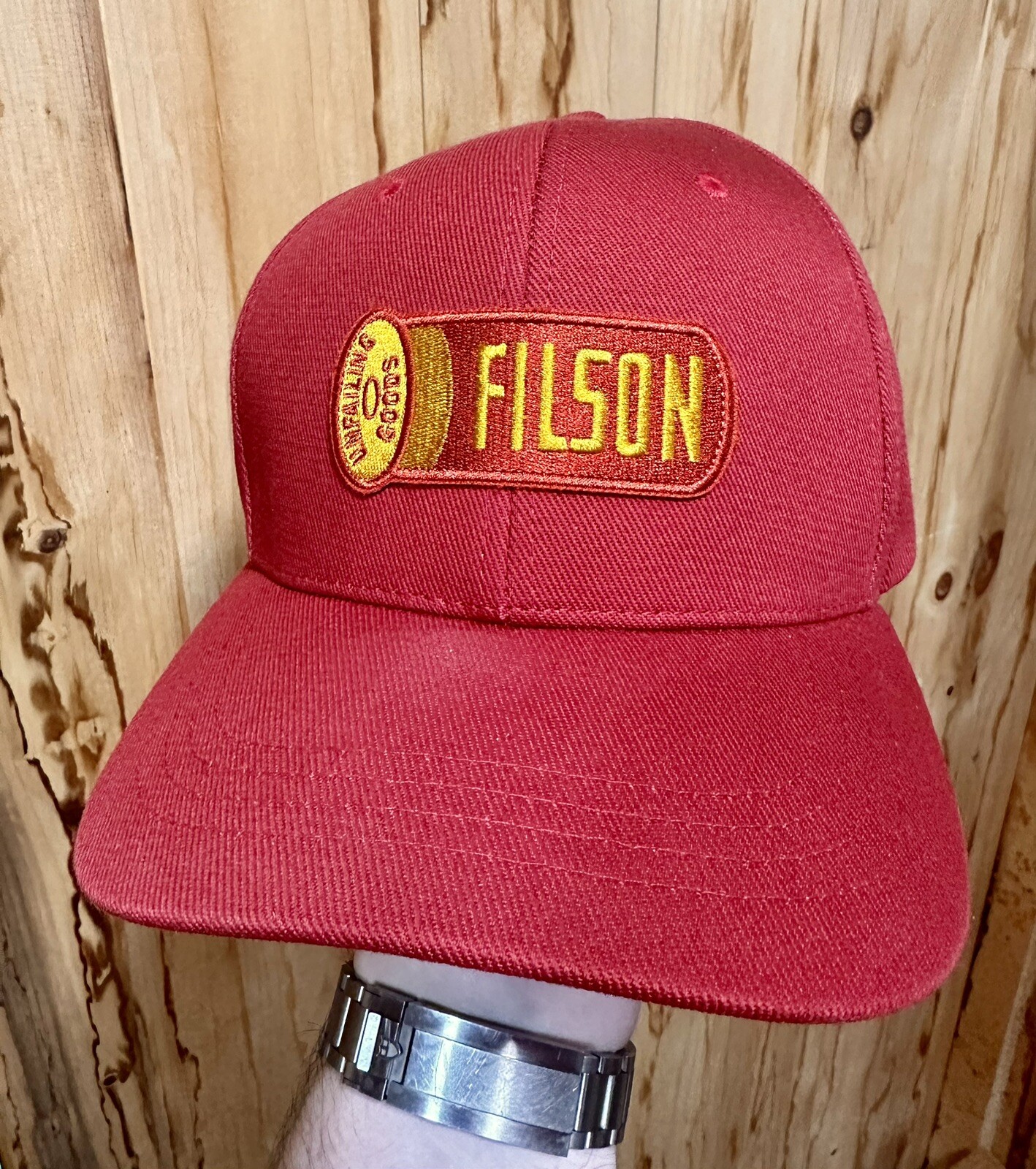 Filson Logger Cap - Embroidered Shotgun Shell Patch -… - Gem