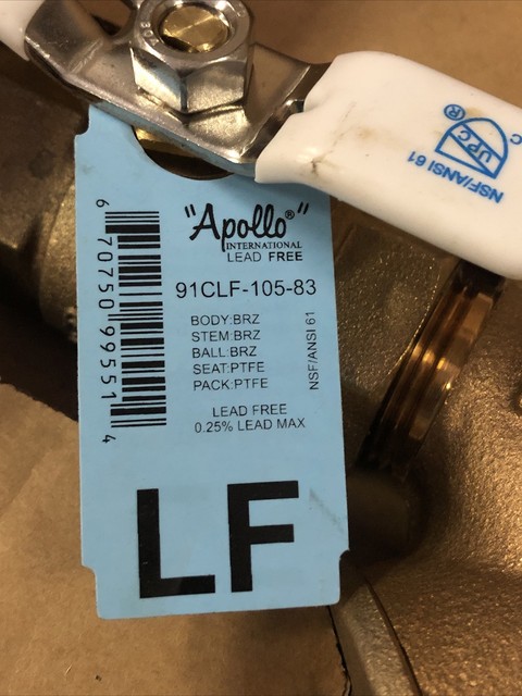 1" Conbraco Apollo RPLF4A Backflow Preventer Lead for sale online | eBay