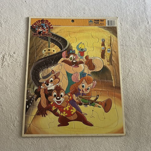 Chip'N Dale Rescue Rangers Frame Tray Puzzle 1980s | eBay