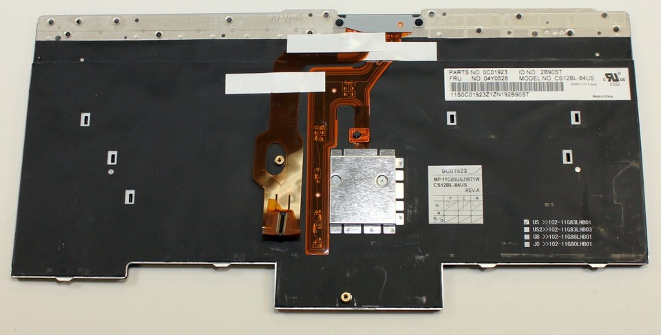 BACKLIT Genuine Lenovo Keyboard T430 T530 X230 T430i T530i US English ...