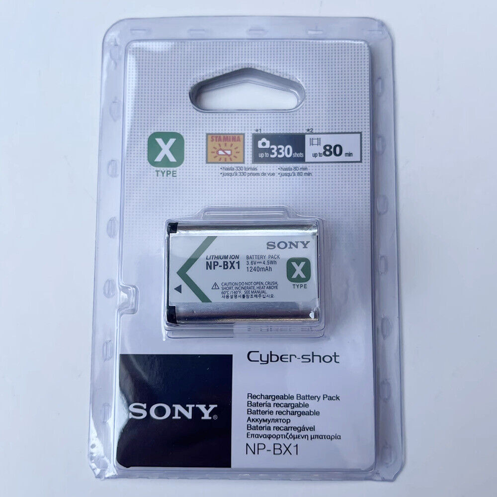 1pcs New NP-BX1 Battery for Sony Cyber-Shot DSC-RX100 RX100 RX1 BX1 ...