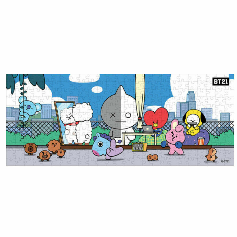 BTS Bangtanboys BT21 Rooftop Jigsaw Puzzle 300 Pieces Toys Hobbies | eBay