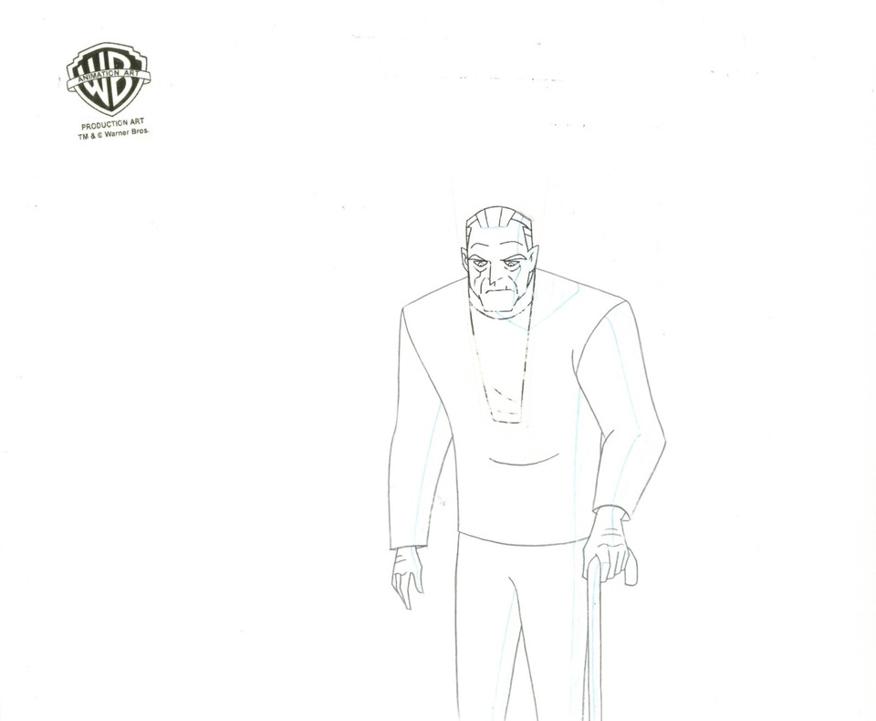 Batman Beyond Animated Series- Original Prod Cel/Drawings-Terry/Old ...