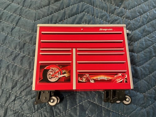 SNAP ON MINI ROLLING TOOL BOX ORANGE COUNTY CHOPPER | eBay