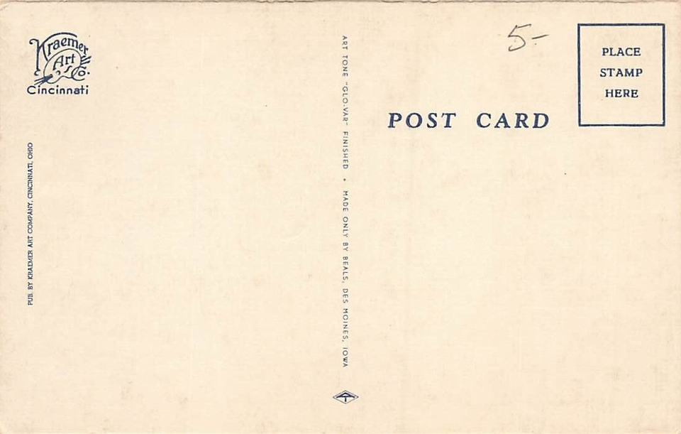 Postcard US Post Office and Federal Building Cincinnati Ohio NH1 | eBay