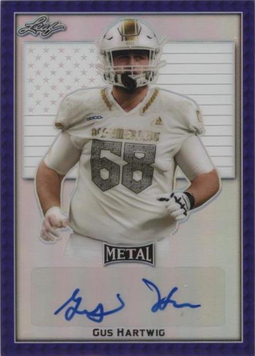 2020 Leaf Metal U.S. Army All-American Bowl - Metal Autographs Flag ...