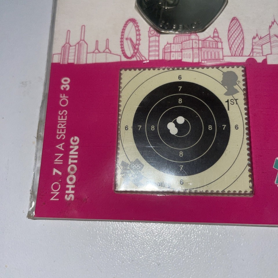 2012 Olympics Clay Pigeon Shooting 50p Pence Coin | eBay UK