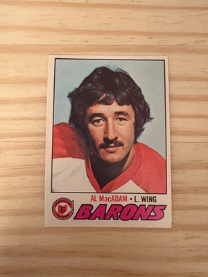 1977-78 O-Pee-Chee #149 Al MacAdam - Cleveland Barons (invA1) | eBay